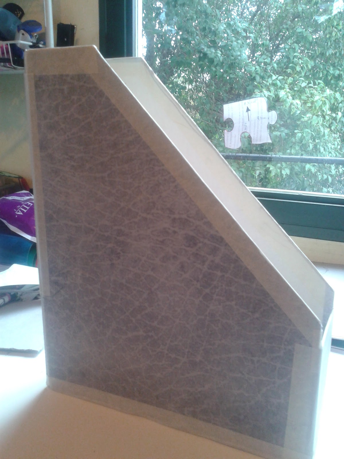 Scrapeando en Córdoba...: RECICLANDO PARA GUARDAR.... PAPELES!!!