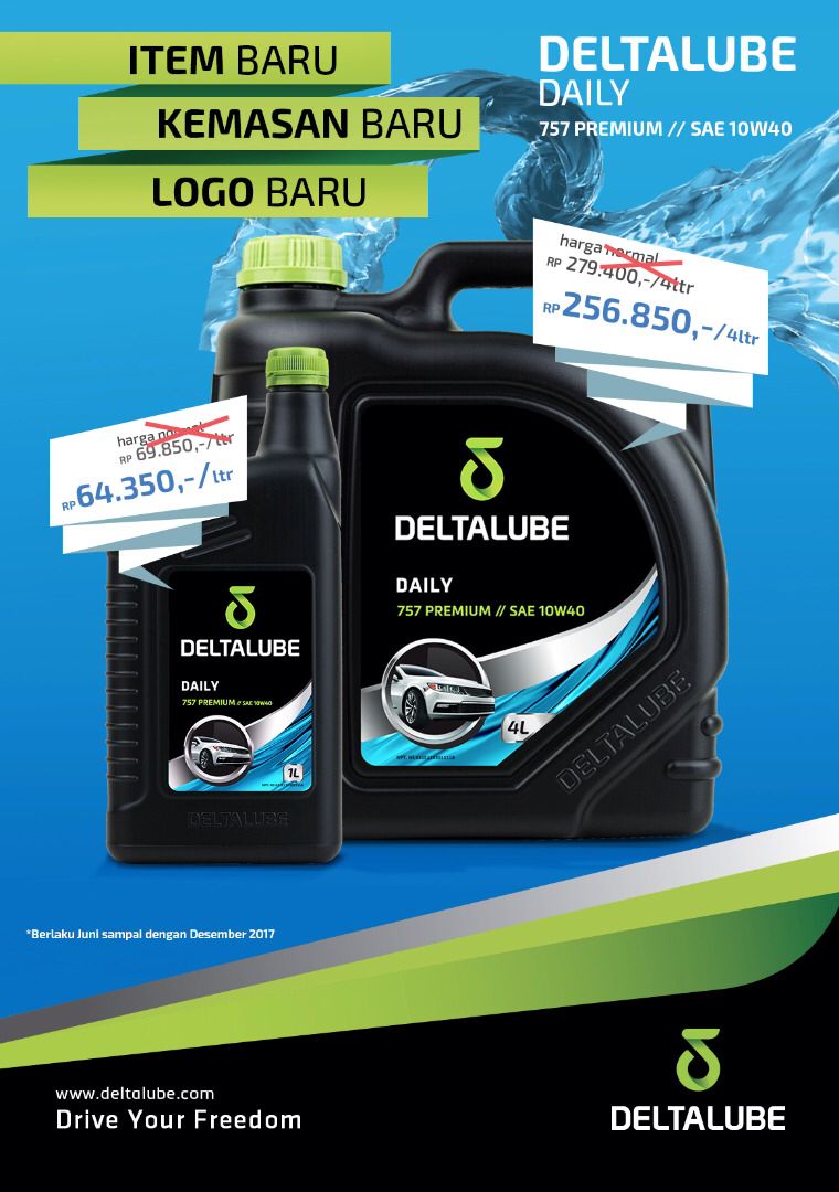 DELTALUBE: Oli Pelumas Mesin Minyak DELTALUBE ULTRA ENGINE OIL SAE 15W40