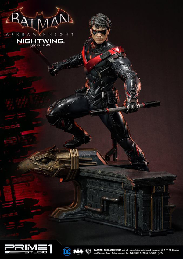 Batman: Arkham Knight - Nightwing Red version Museum Masterline DC ...