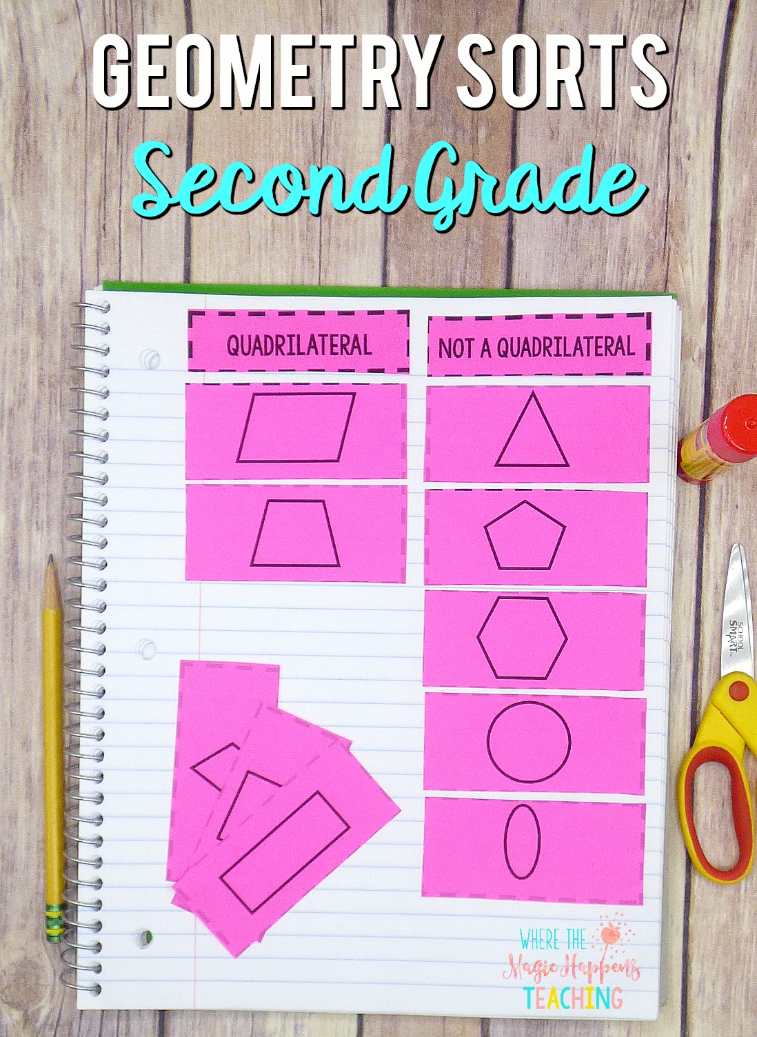 Math Sorts for 2nd Grade - Where the Magic Happens