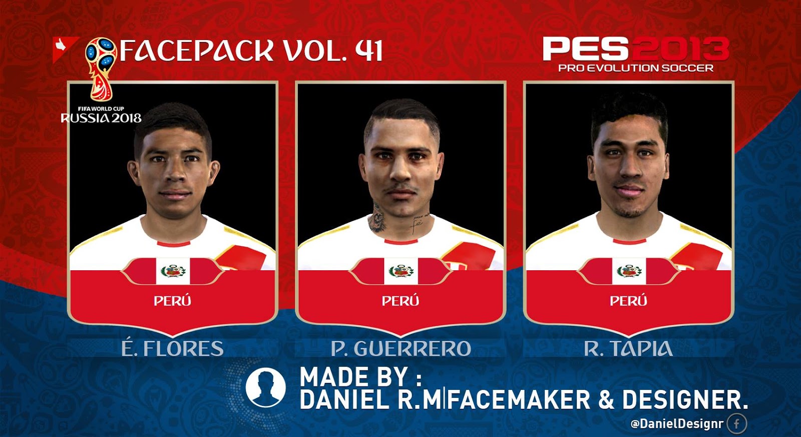 pes-modif: PES 2013 FACEPACK VOL. 41 MADE BY DANIEL R.M | FACEMAKER ...