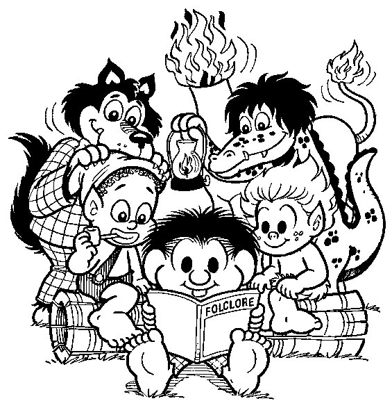 Folclore Turma Da MÔnica Atividades E Desenhos Colorir Imprimir Iii Portal Escola
