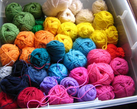 Art Rocks!: Wanted: Colorful Yarn