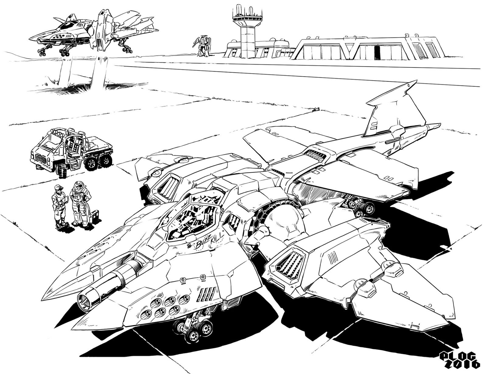 BUILT FOR WAR: A new fan TRO featuring art by Matt Plog and Shimmie ...