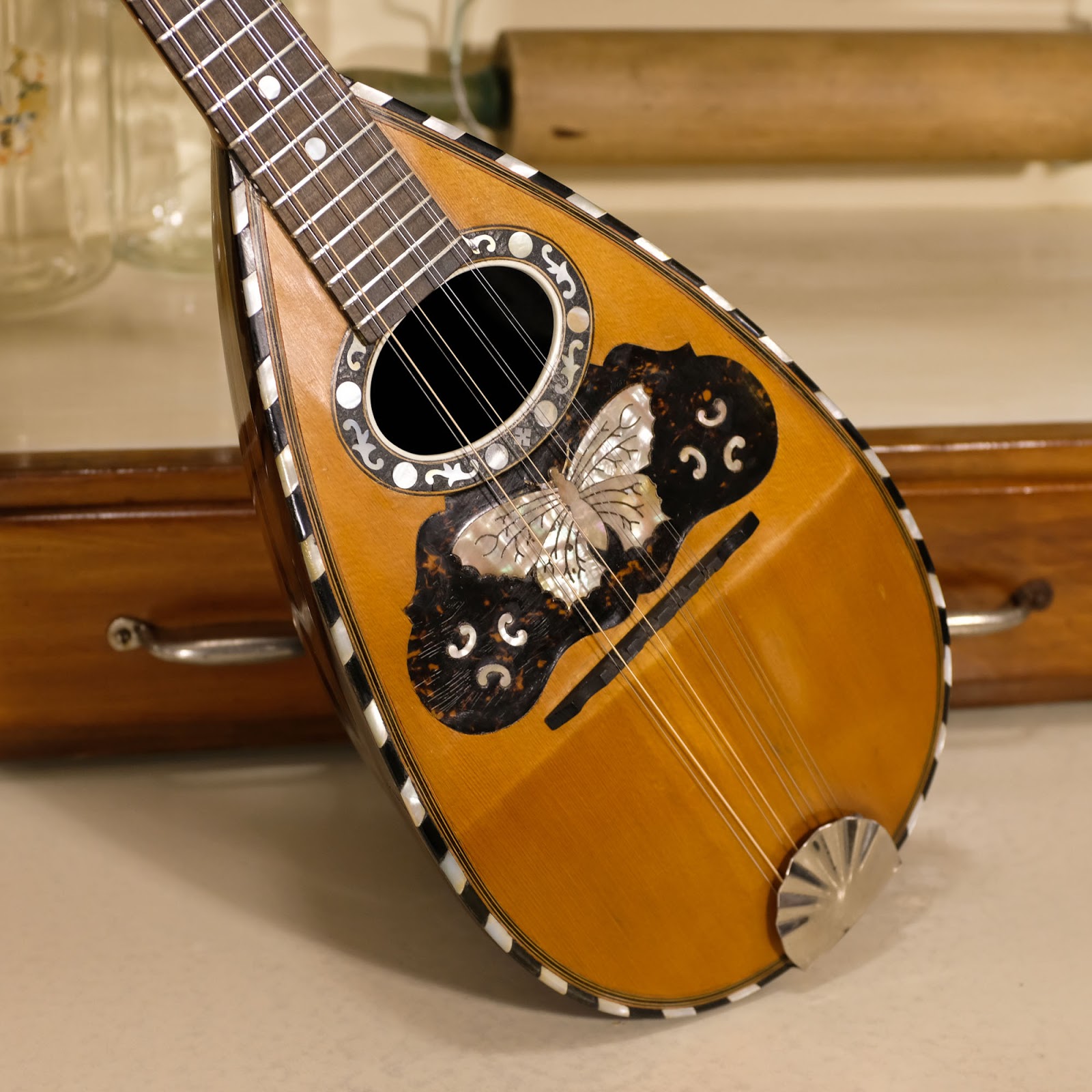 1890s Regal-made Fancy Bowlback Mandolin