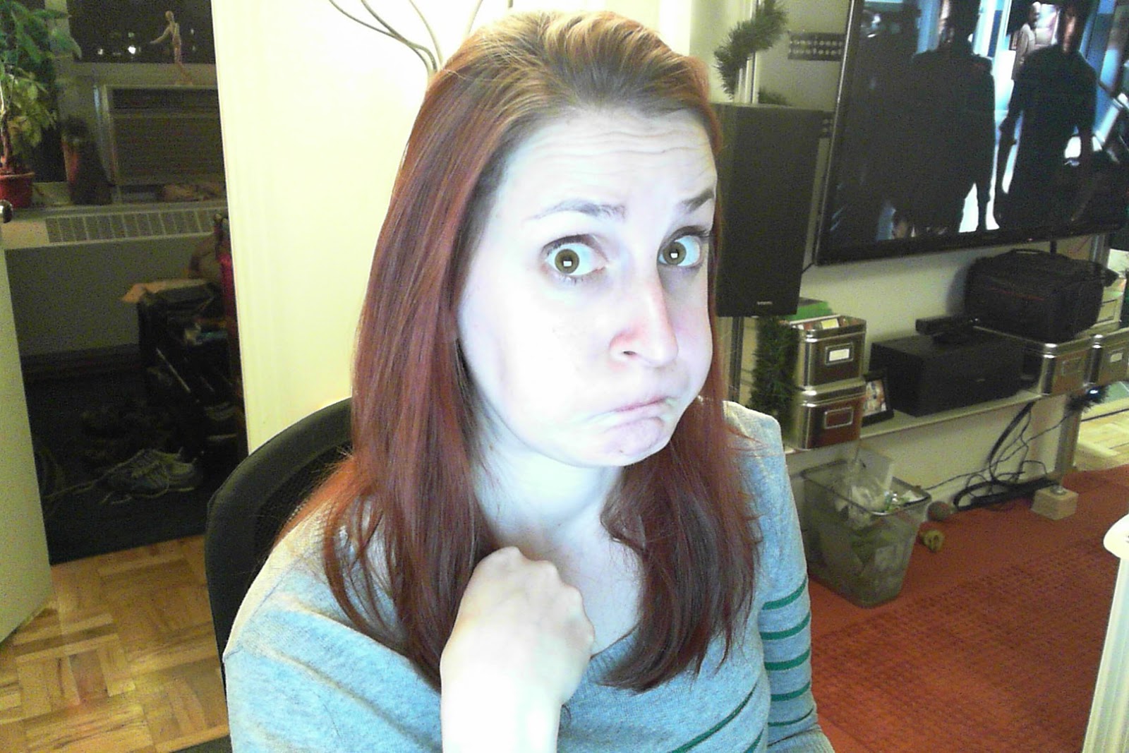 Face Time With Sharon: Face #782 "Puffy Cheek Week 6"