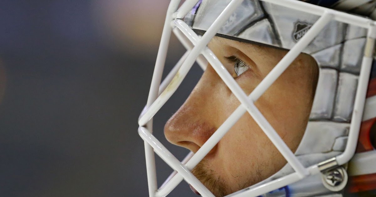 lusosports: Sergei Bobrovsky dos Columbus Blue Jackets em momento de ...