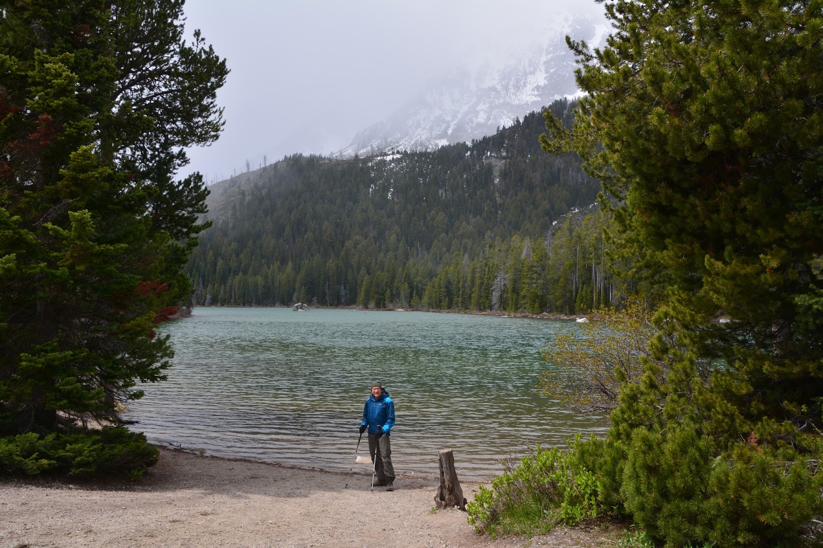 venturing4th: The real String Lake Loop Trail or, hiking in the snow