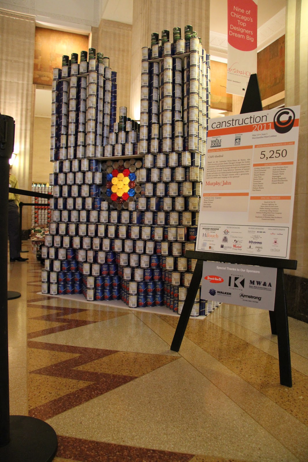 Chicago CanStruction 2012
