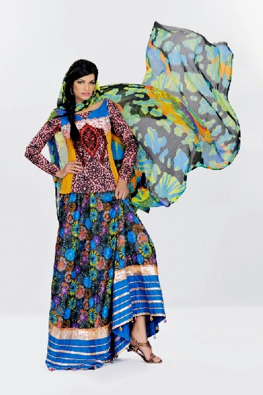 Sadia Designer Collection Summer Lawn 2013 By Atif Yahya | Embroidered ...