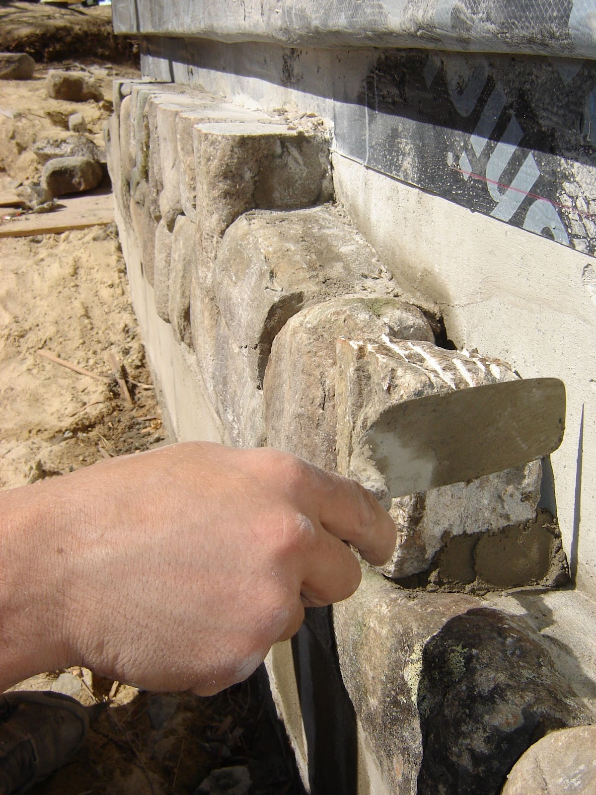 Penobscot Stone: Foundation Veneer in Scarborough