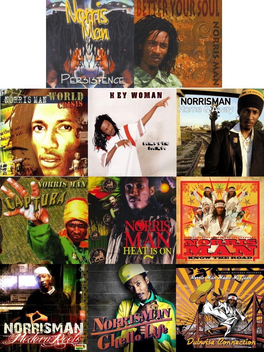 Achis' Reggae Blog: Discography: Norris Man