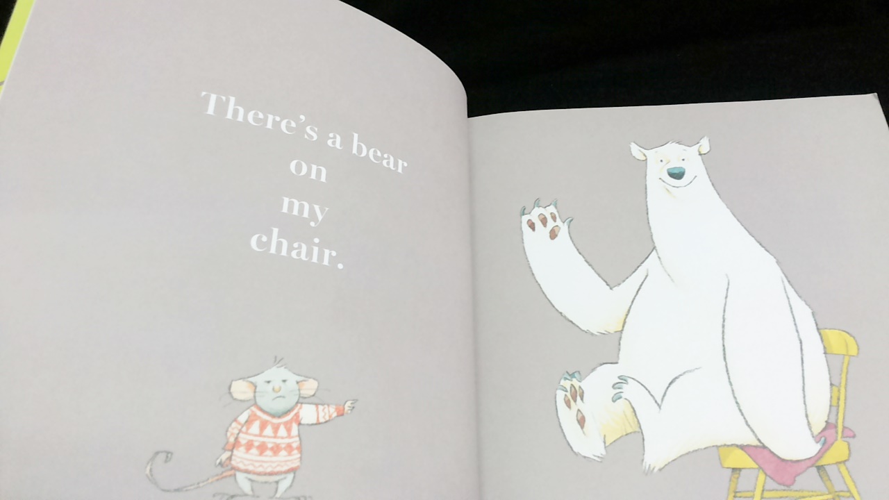 Kid Books Blog: 57.There's a bear on my chair / Shifty McGifty and ...