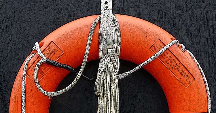 Lifebuoy Poster Print - ArtByJudieAnn