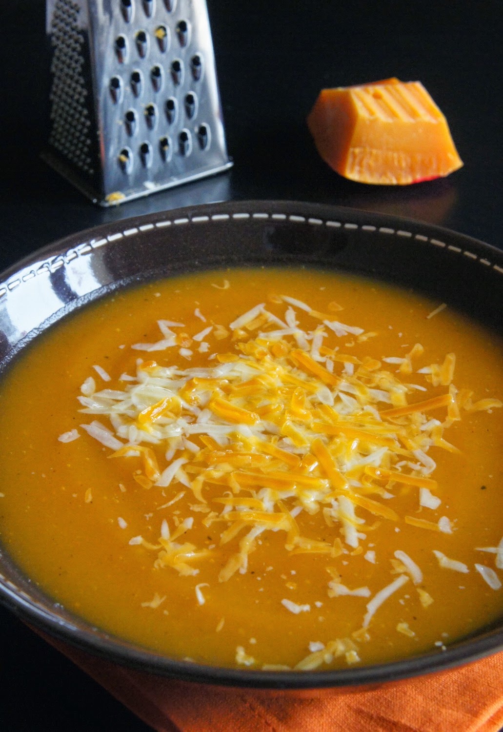 Soupe au potiron et à la patate douce