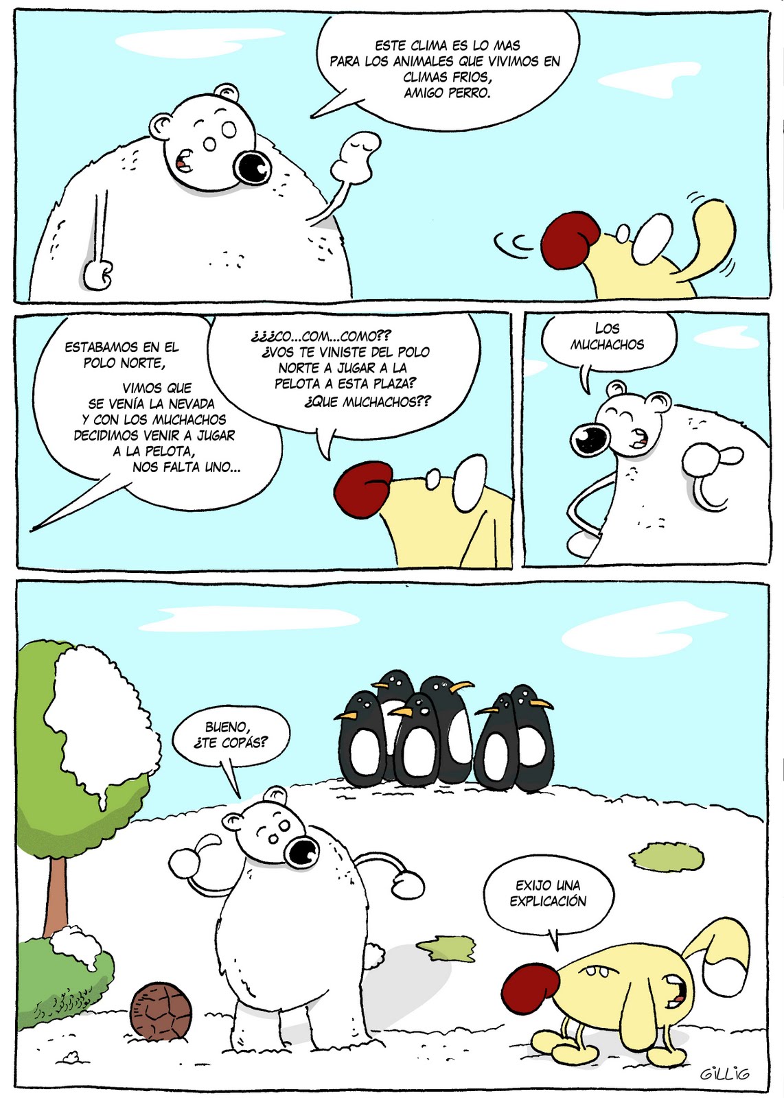 Leandro Gillig: Perros de Plaza