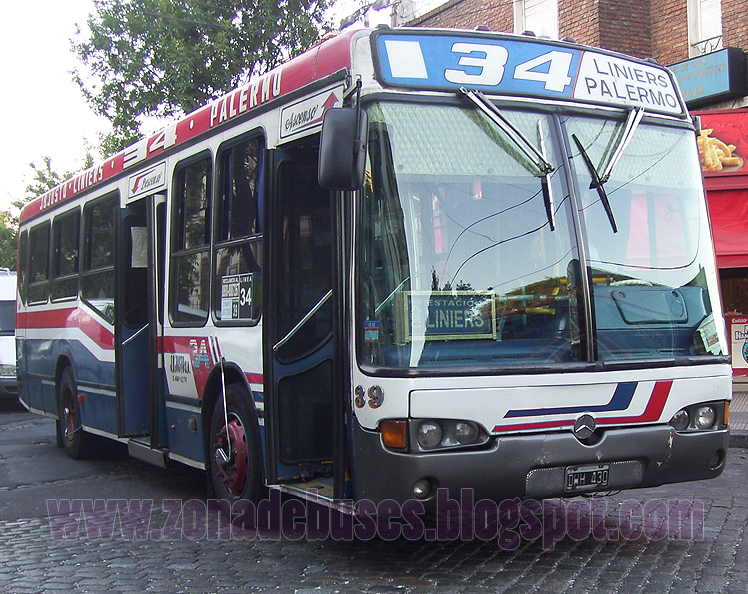 Colectibus - Zona de Buses: LINEA 34