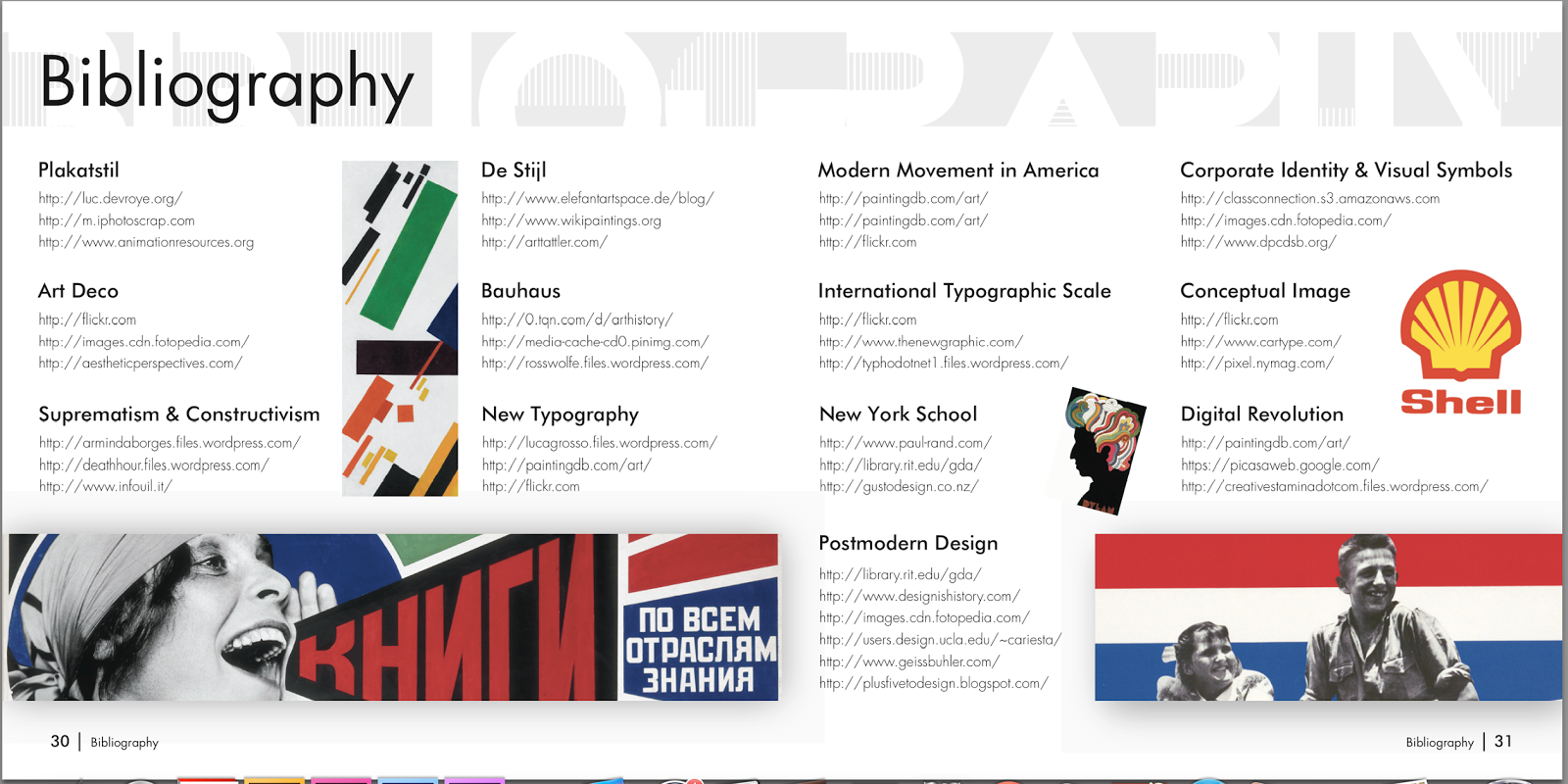 SDCC Graphic Design History: Keep a bibliography for your journal