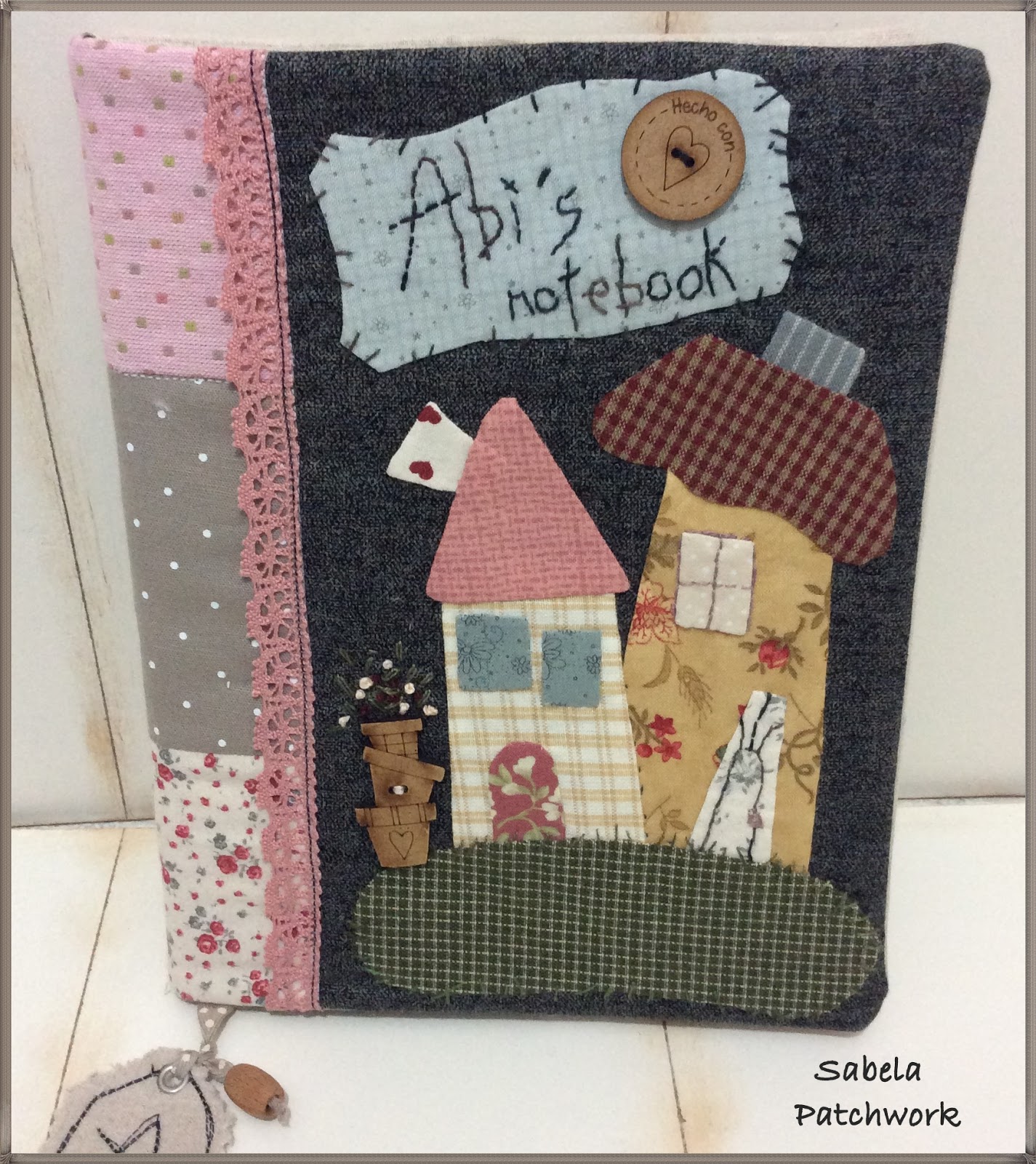 Sabela Patchwork: Funda libreta y neceser