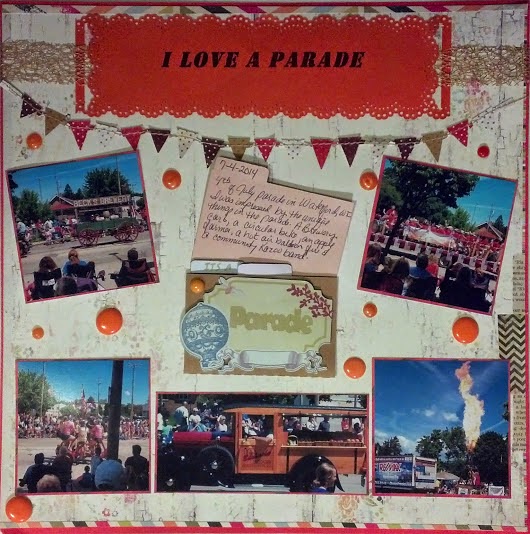 Scraptist: Parade layout