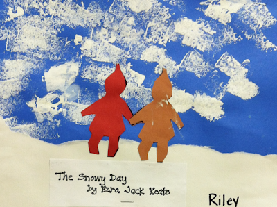1st Grade in One Year: The Snowy Day Art