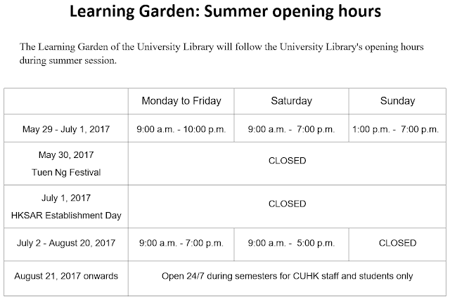 Learning Support Blog @ CUHK Library