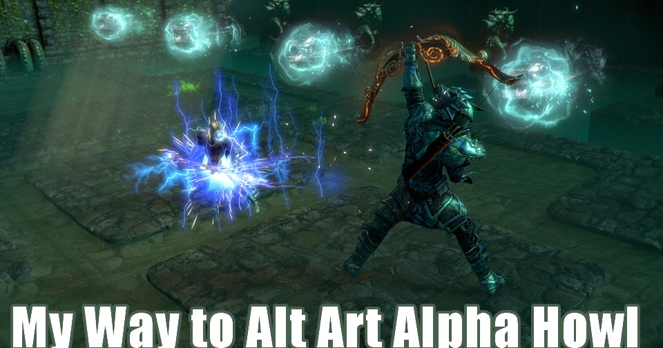 My Way to Alt Art Alpha Howl