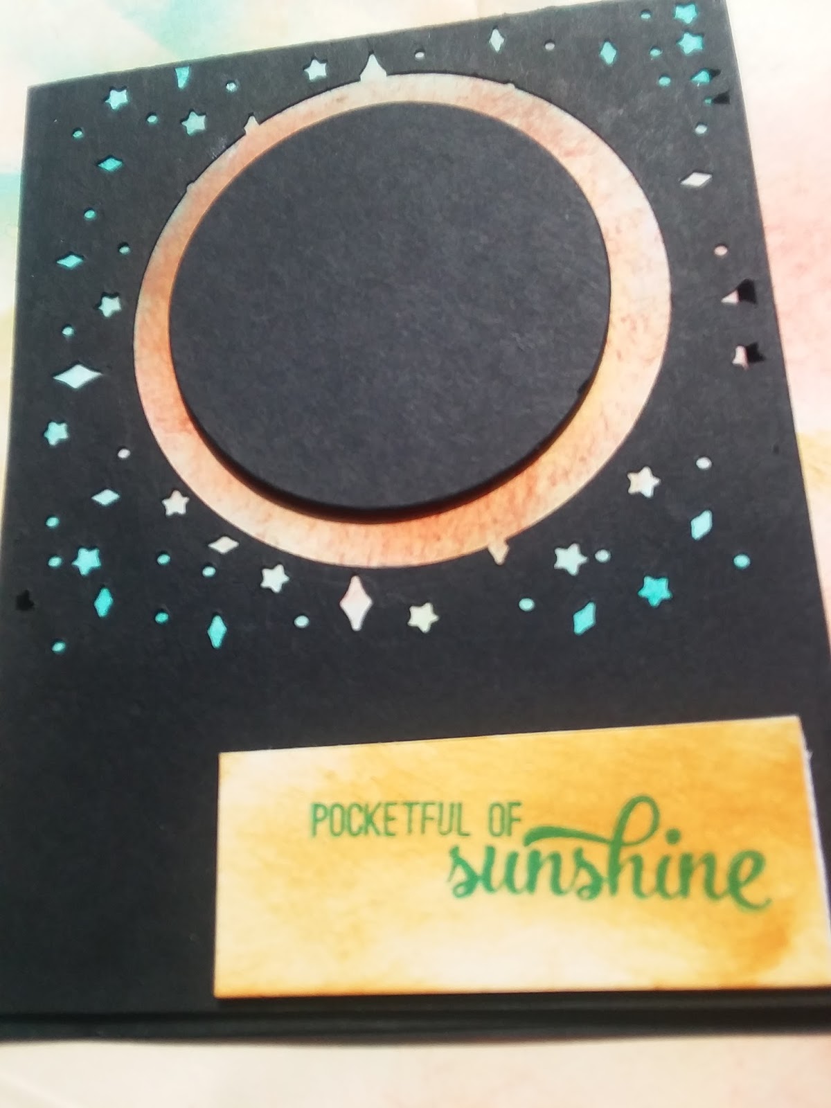 Angel Stamps: Solar Eclipse for CAS Challenge #236