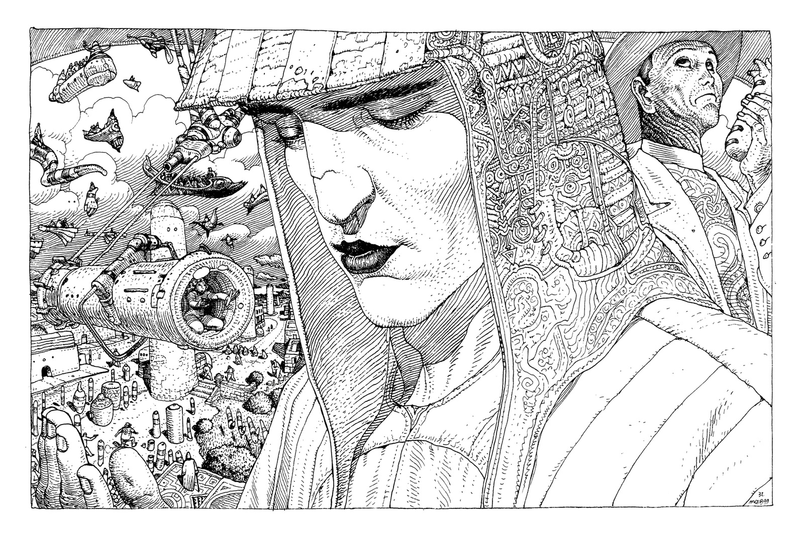 A Wolf Illustrations Blog: Moebius (Jean Giraud) 1938-2012