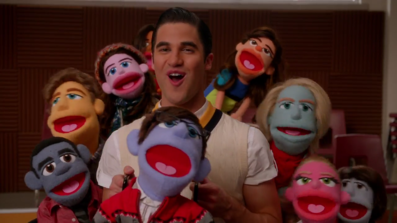 Glee S05E07/S05E08. Puppet Master/Previosly Unaired Christmas | TV ...