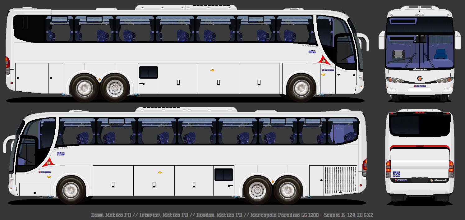 Bases Chile: Marcopolo Paradiso G6 1200