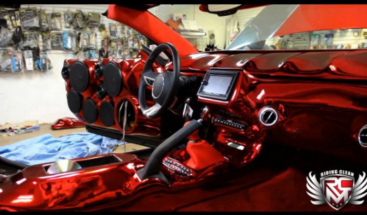 Tuning Camaro with 32-inch wheels