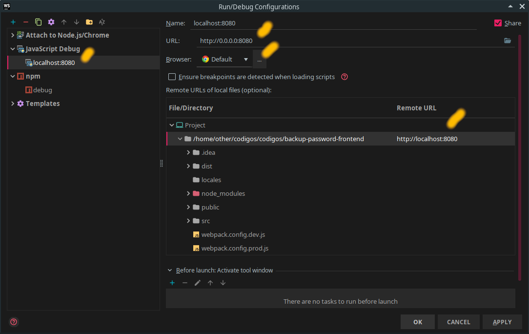 Cirel Ramos Debug Webpack Webstorm Reactjs 2019