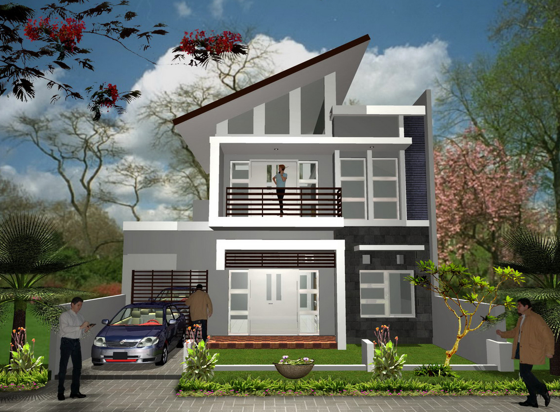 Model Exterior Rumah Minimalis Sederhana - BENGKEL LAS Muaza KEDIRI