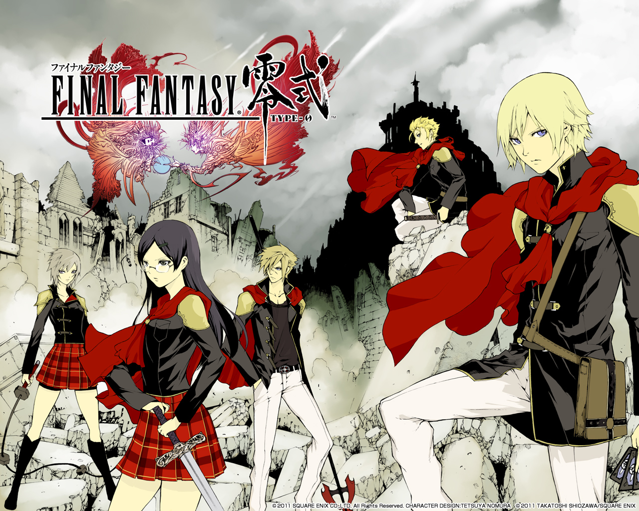 Final Kingdom: Final Fantasy Type-0 Wallpapers.