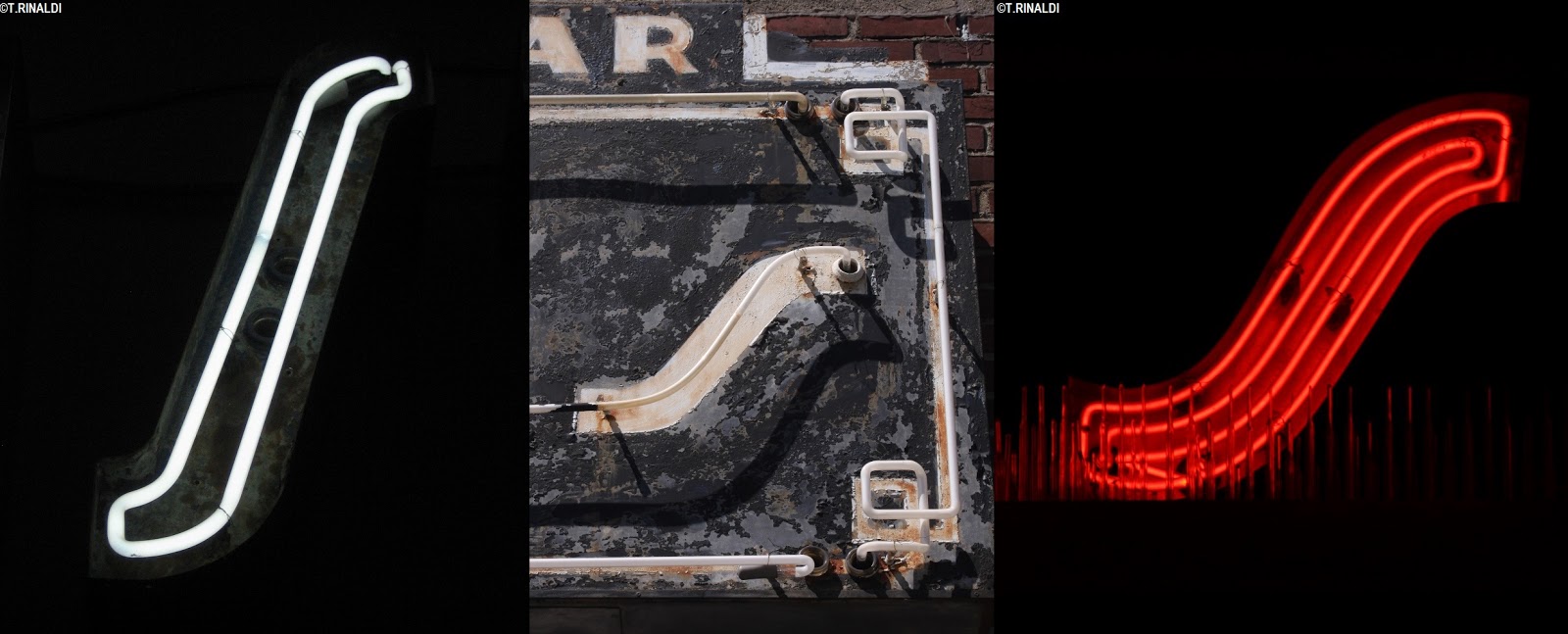New York Neon: Letters From Neon: Serifs and Sans-