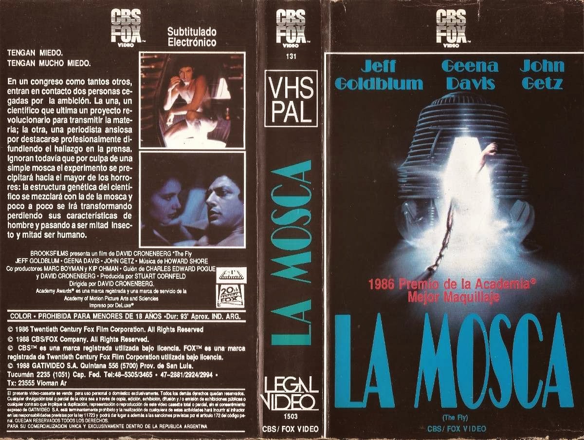 MÁS QUE CINE DE LOS OCHENTA: La Mosca (1986, David Cronenberg) The Fly
