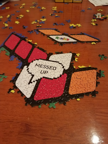 Review: Rubik's Cube Jigsaw Puzzle + Collectible Tin