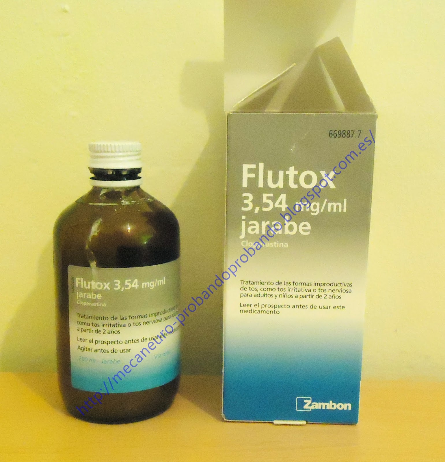 Probando, probando...: FLUTOX JARABE - Mejora mucho la tos, pero no la ...