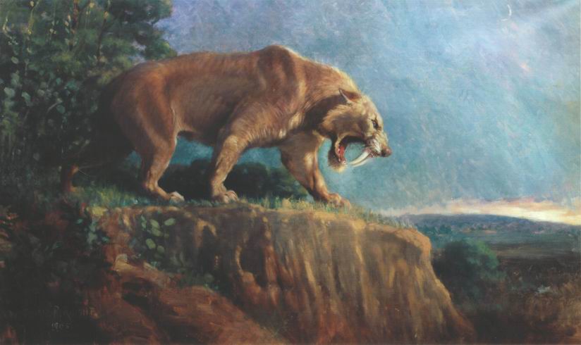 JURASSIC GIANTS: SMILODON :THE SABER-TOOTH CAT