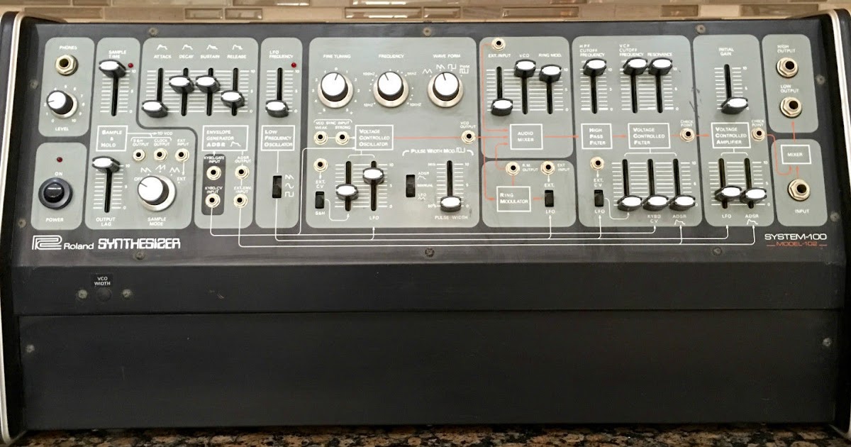 MATRIXSYNTH: Roland System 100 Expander Expansion Unit