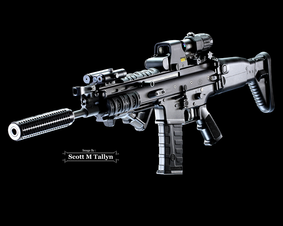 GunShots Photography: FNH SCAR 16S Rifle