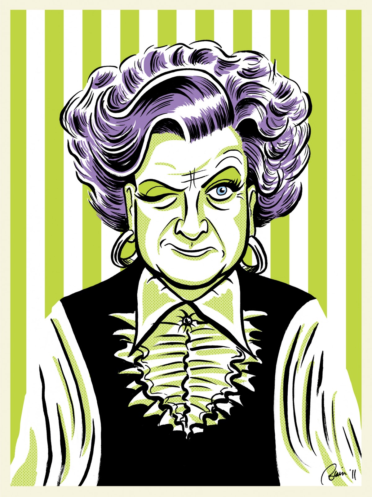 Hefnatron.com: Ron Swanson and Mrs. Slocombe