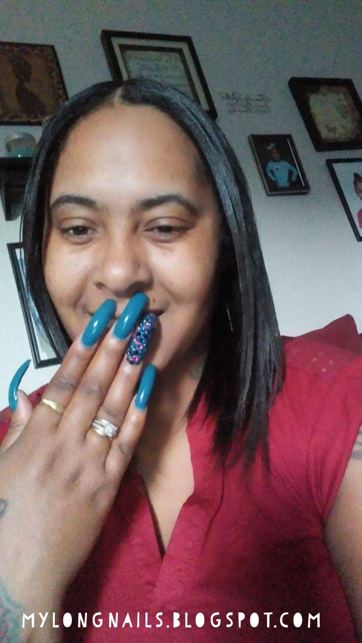 Long Nails: Chrissy ' s sexy long nails - 1