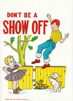 Like The World Needs Another Blogger: Showing Off