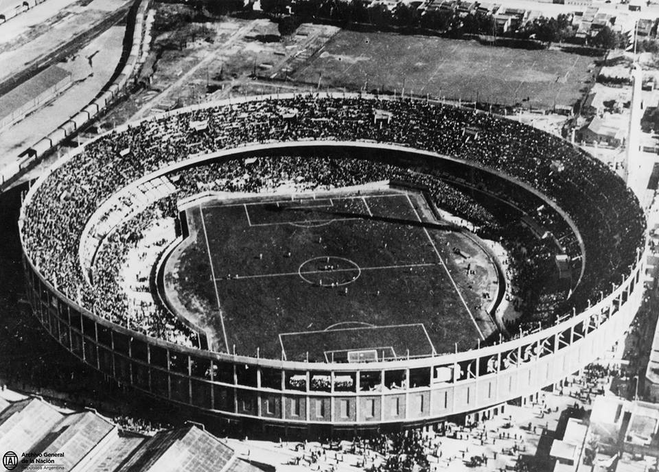 Vista panorámica del estadio de Racing Club, 1950 | Fotos Antiguas de ...