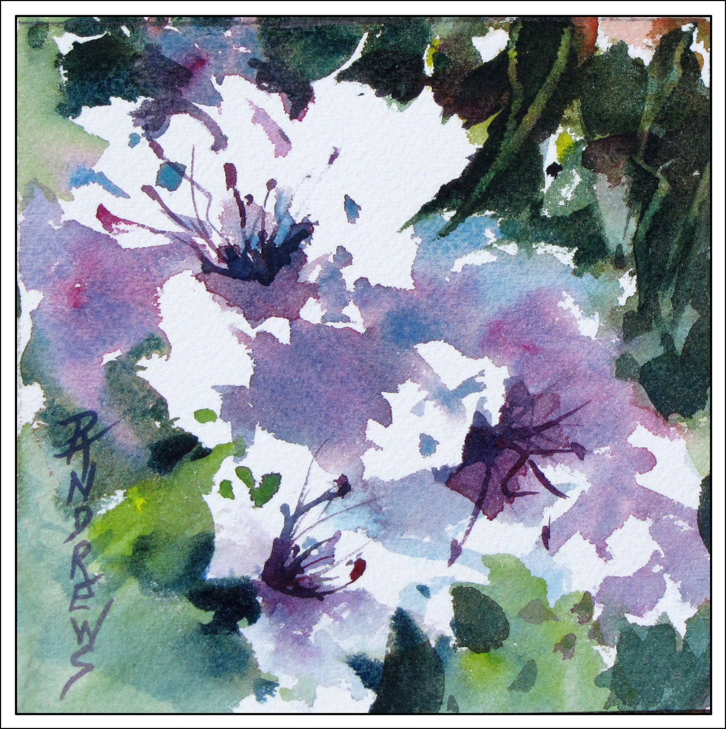 Rae Andrews : Gorgeous Girls..Watercolor..Texas Artist..Rae Andrews