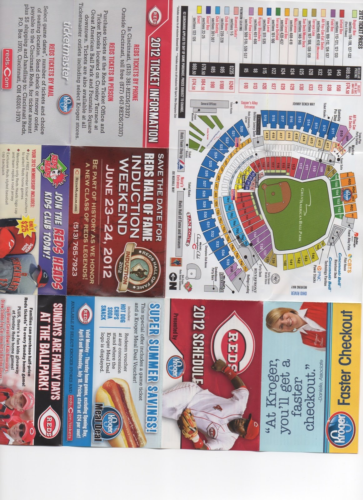 Cincinnati Reds Baseball Card Collector: 2012 Cincinnati Reds Pocket ...