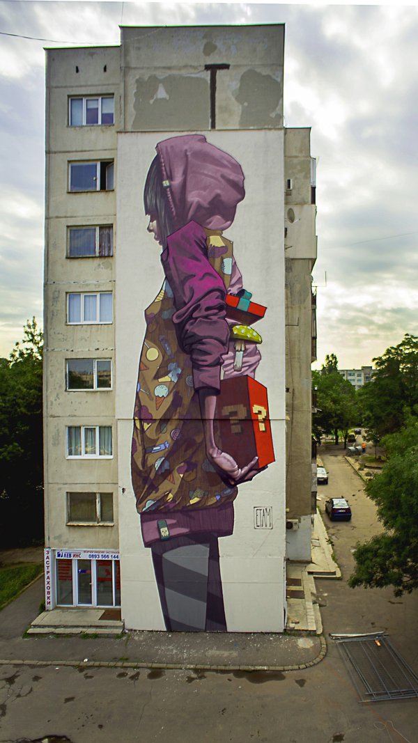 Amazing Street Art by SAINER | Time for some art