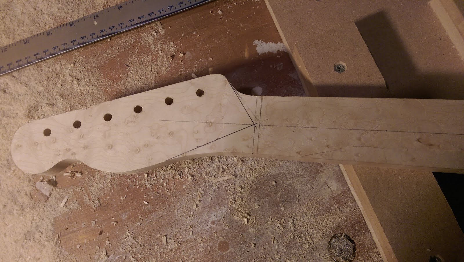 Chris Builds Guitars: Telecaster build - neck profile